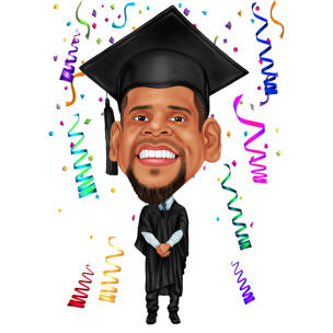 Custom Graduation Caricature Gift