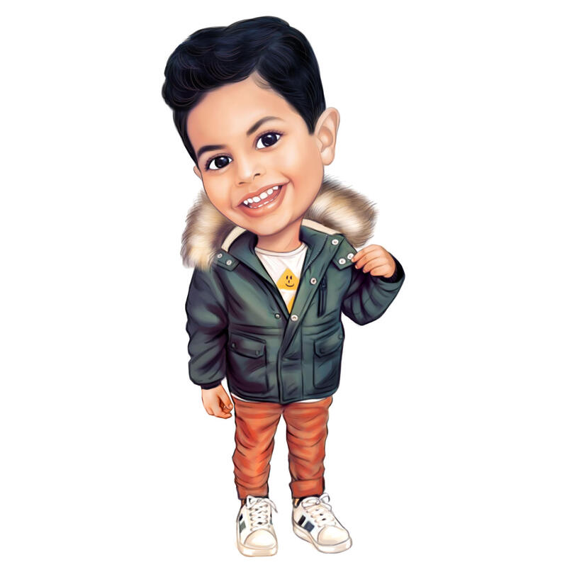 Full Body Child Caricature