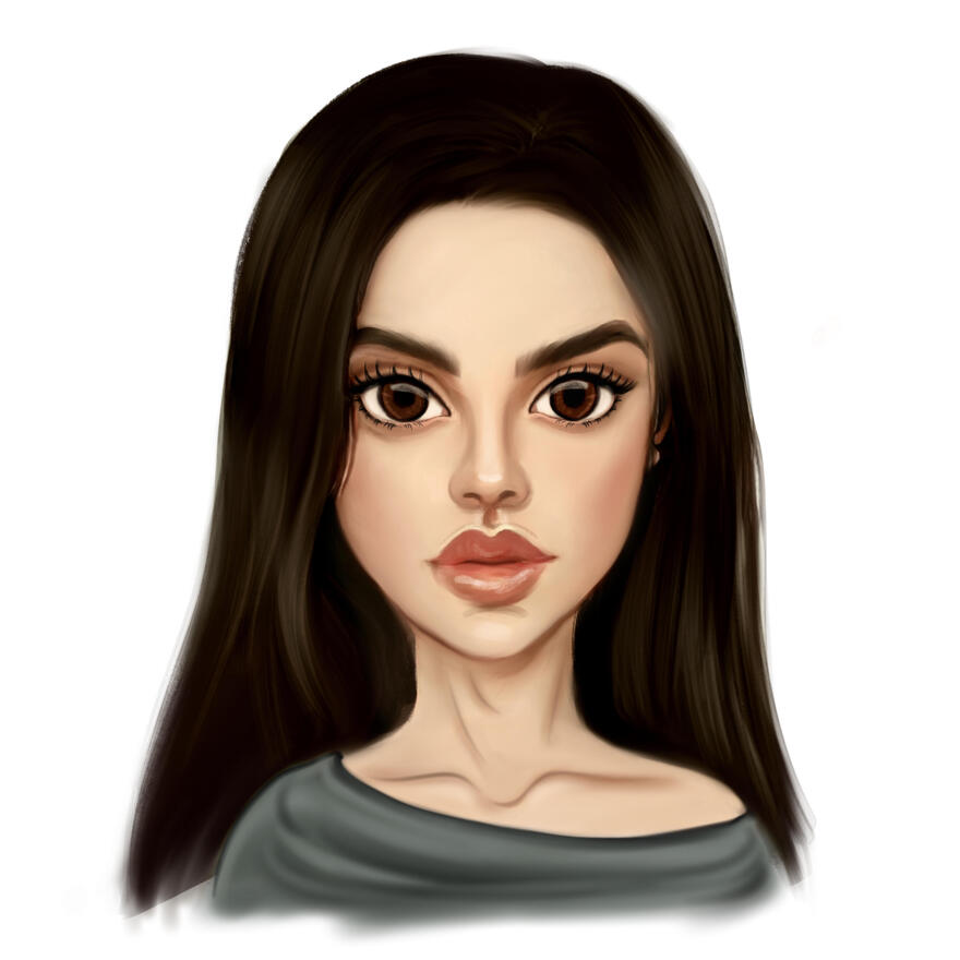Anime Portrait Drawing