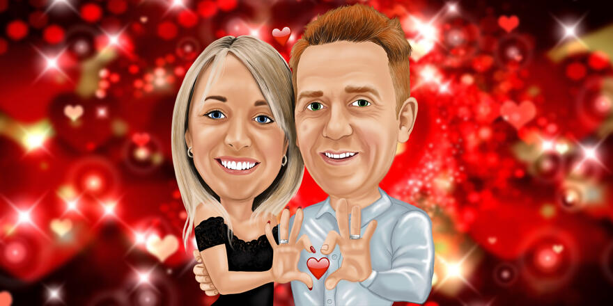 12 Creative and Unique Valentine's Day Gifts: Custom Portraits