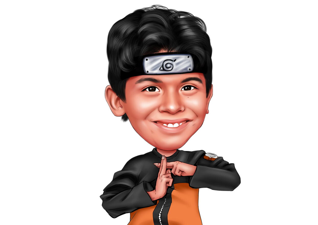 Anime Manga Tecknad Teckning