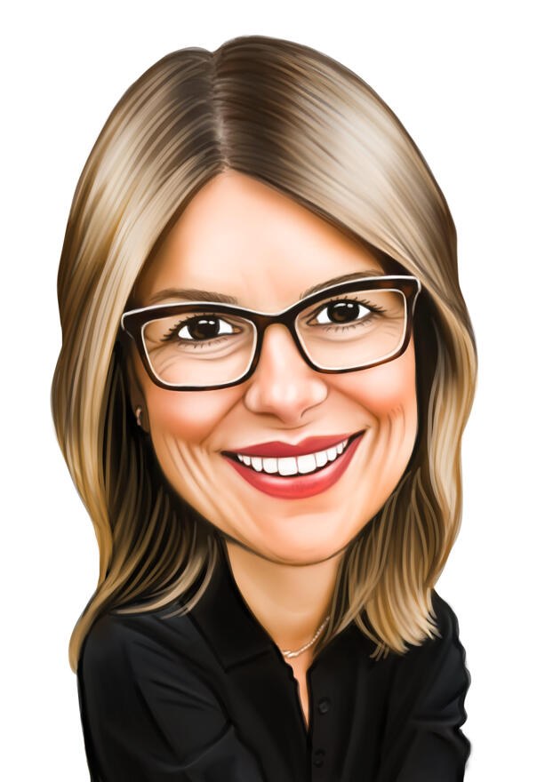 Business Woman Drawing Avatar