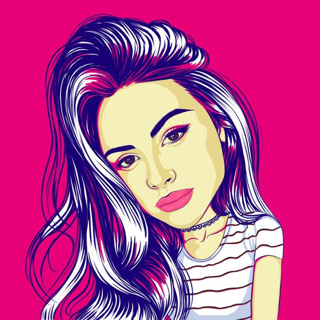 Pop Art Cartoon Hand-Drawn from Photos