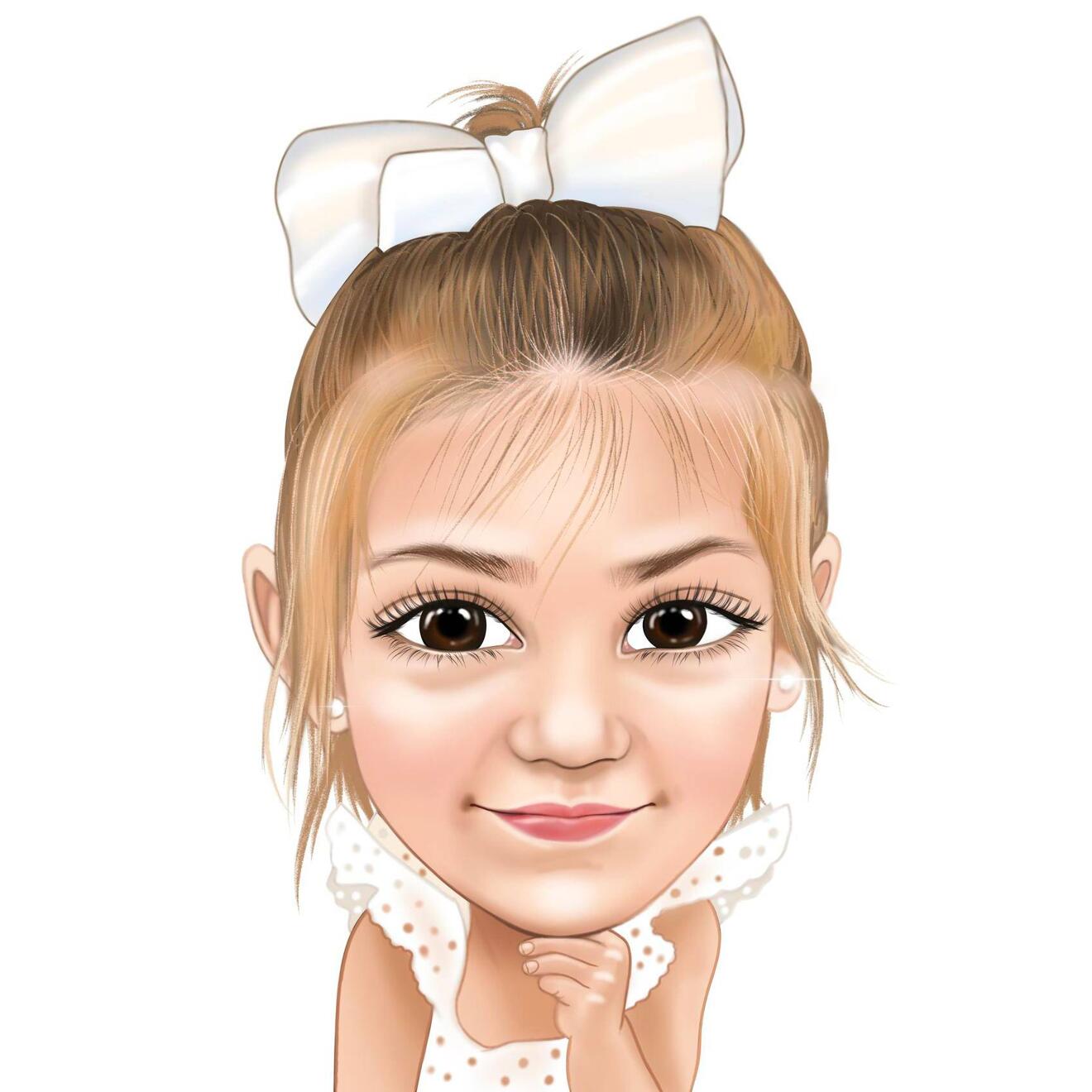 Cute Baby Girl Portrait