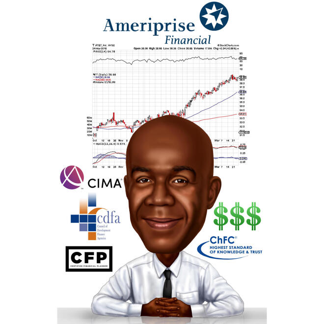 Sales Executive Cartoon