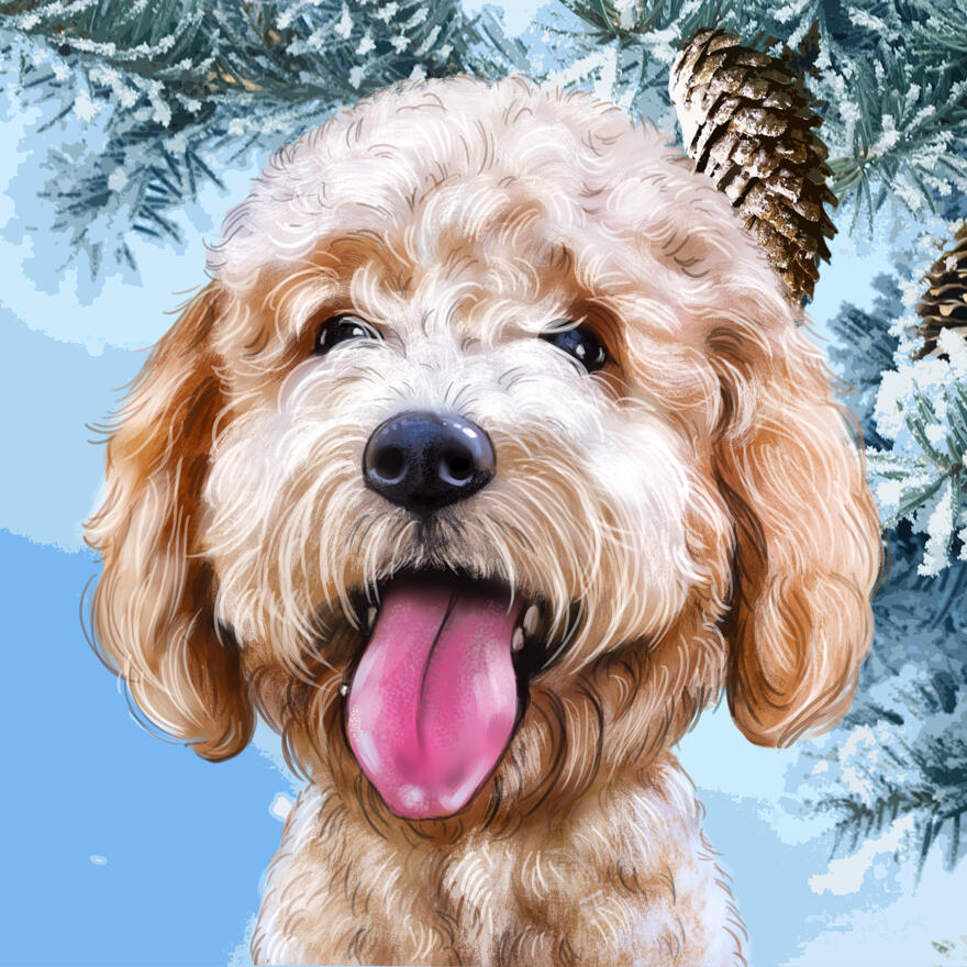 Custom Pet Caricatures Hand-Drawn Cartoon Portraits for Pet Lovers