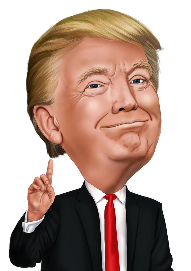 Celebrity Superstar Caricature in Color Style from Photos with Background