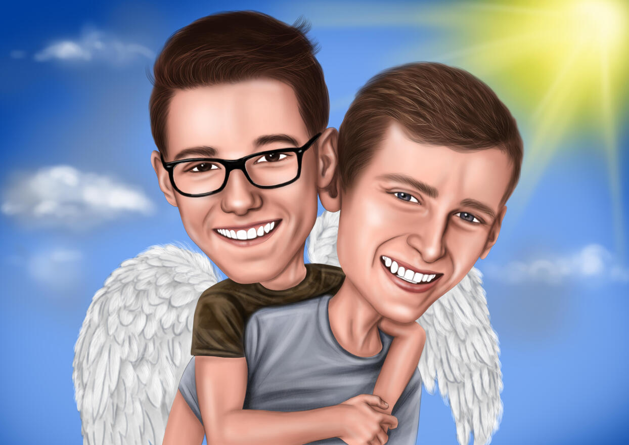2 Brothers Cartoon