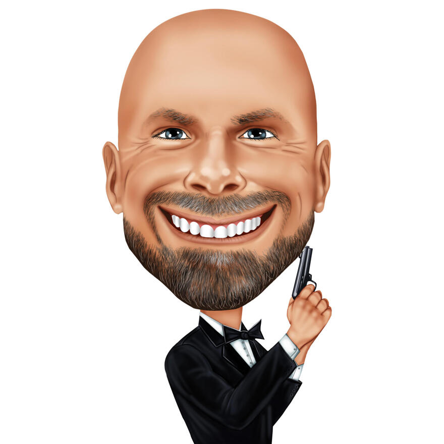 Creative caricature gifts for your husband for valentines day: 12 Styles