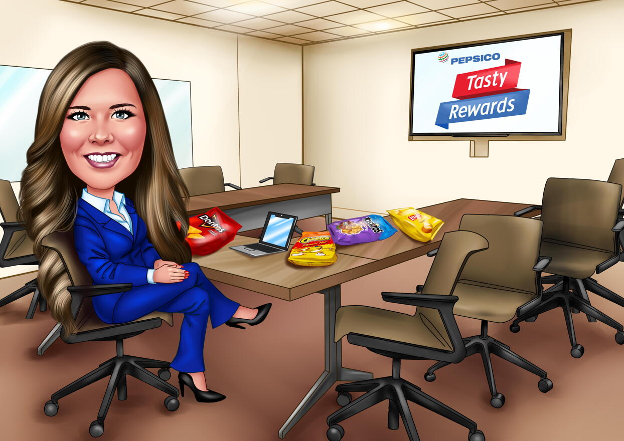 Product Manager Caricature