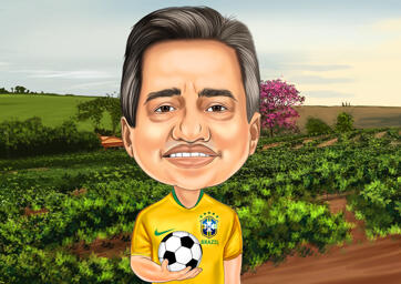Soccer Coach Cartoon Drawing