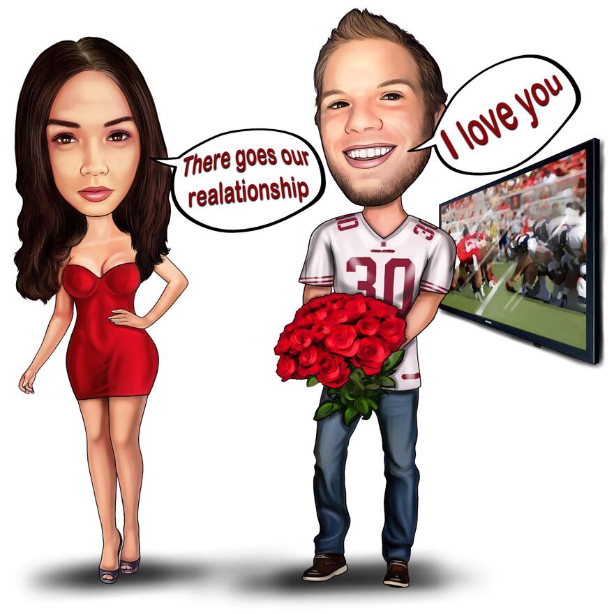 Funny Cartoon Couples Pictures