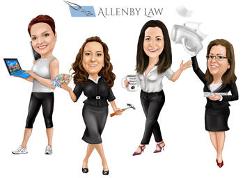 Two Business Owners Cartoon for Company Logo
