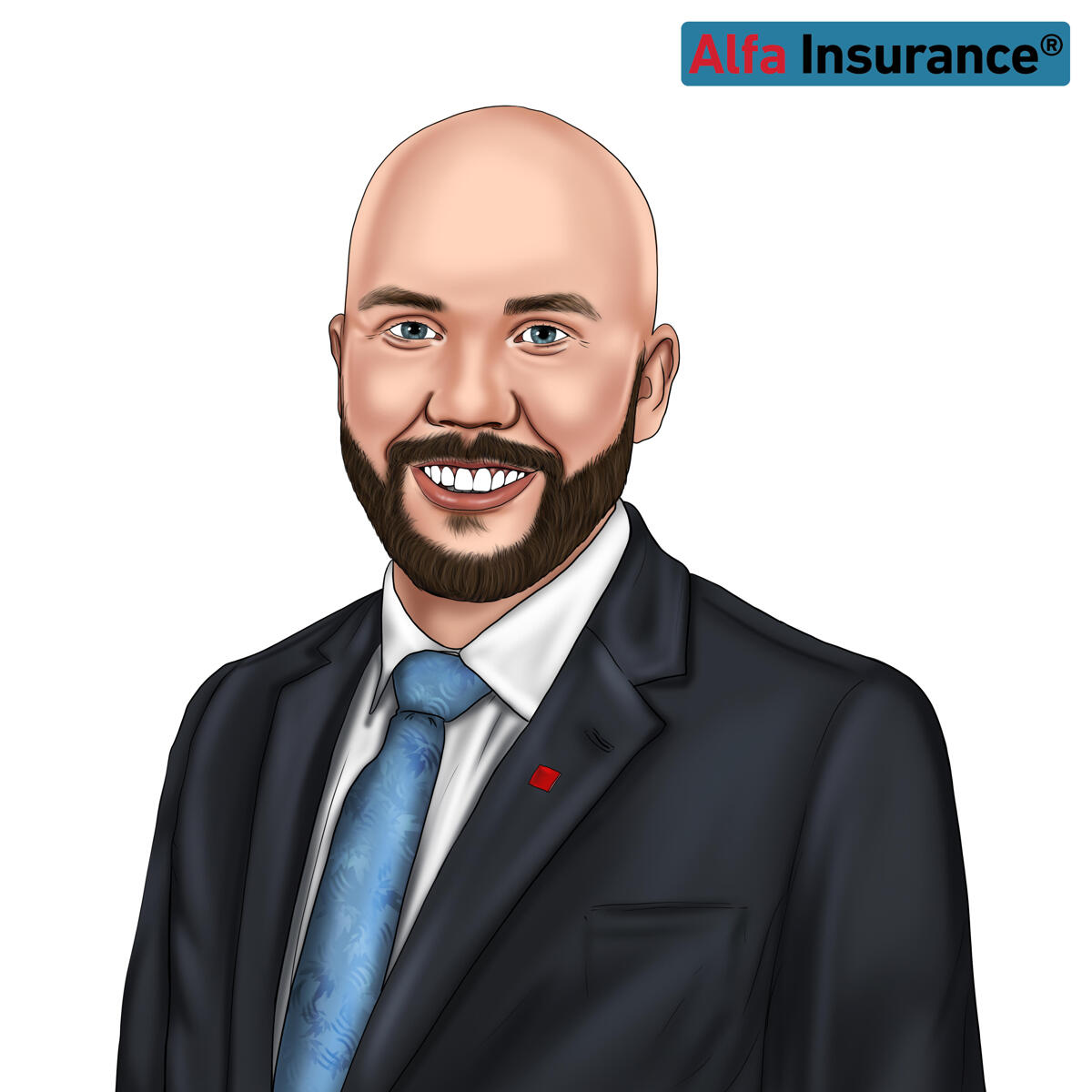 Custom Portrait Logo for Business