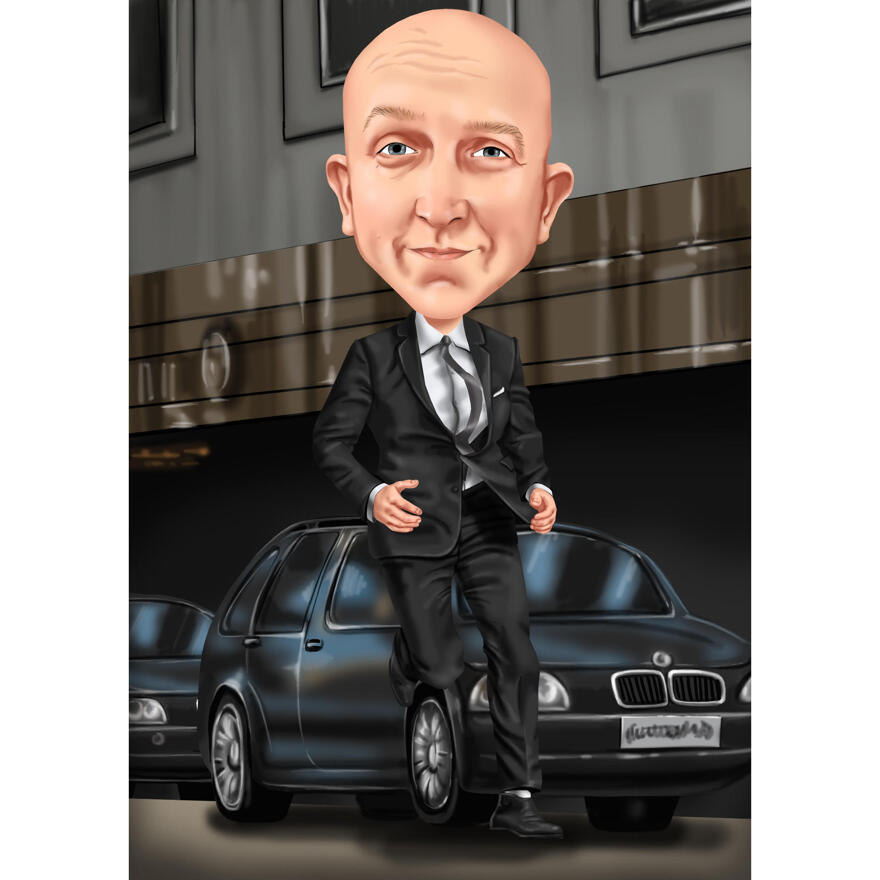 Creative caricature gifts for your husband for valentines day: 12 Styles