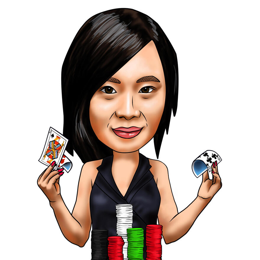 Dessin de poker complexe avec une belle torsion🎰💰🖼️. Obtenez le vôtre