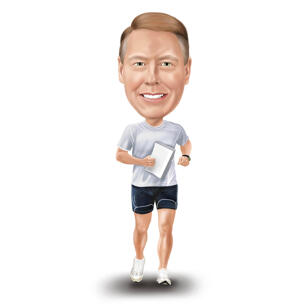 Personalized Sports Caricatures | Custom Hand-Drawn Athlete, Coach ...