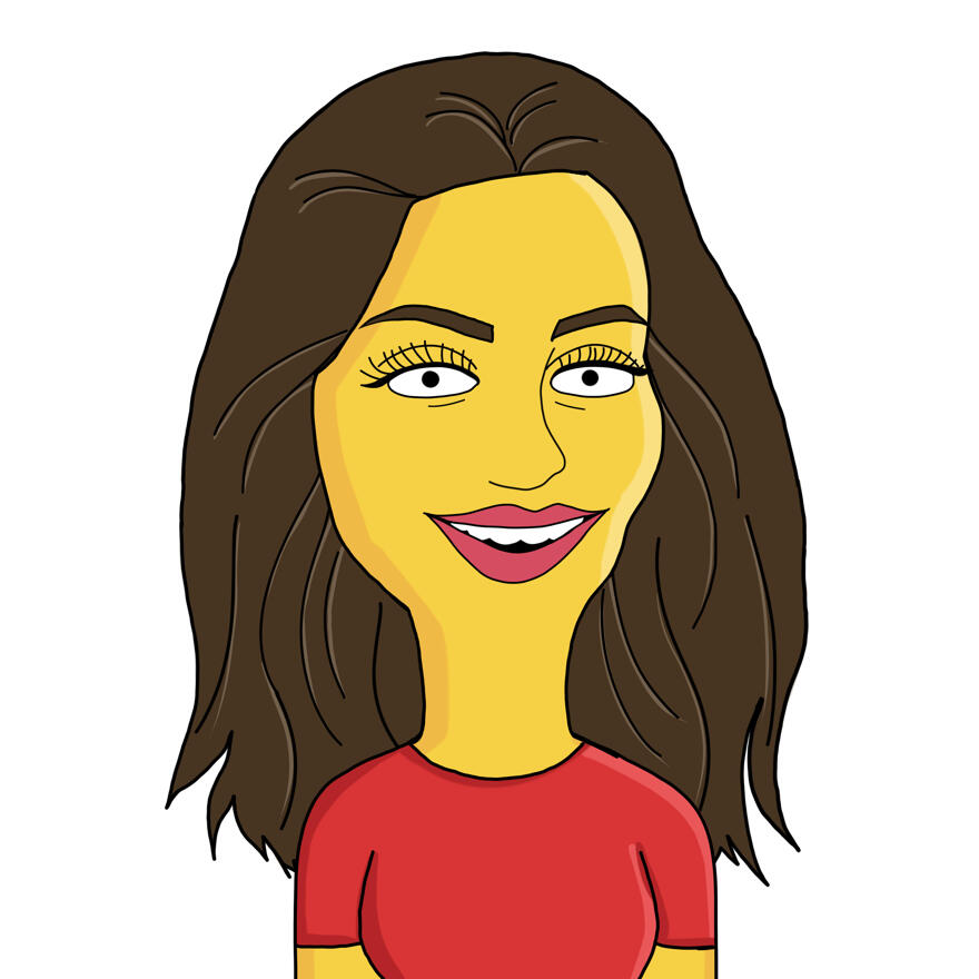 Yellow Style Portrait