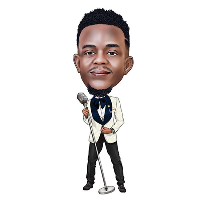 Comedian Caricature: Comedy Comic Painting