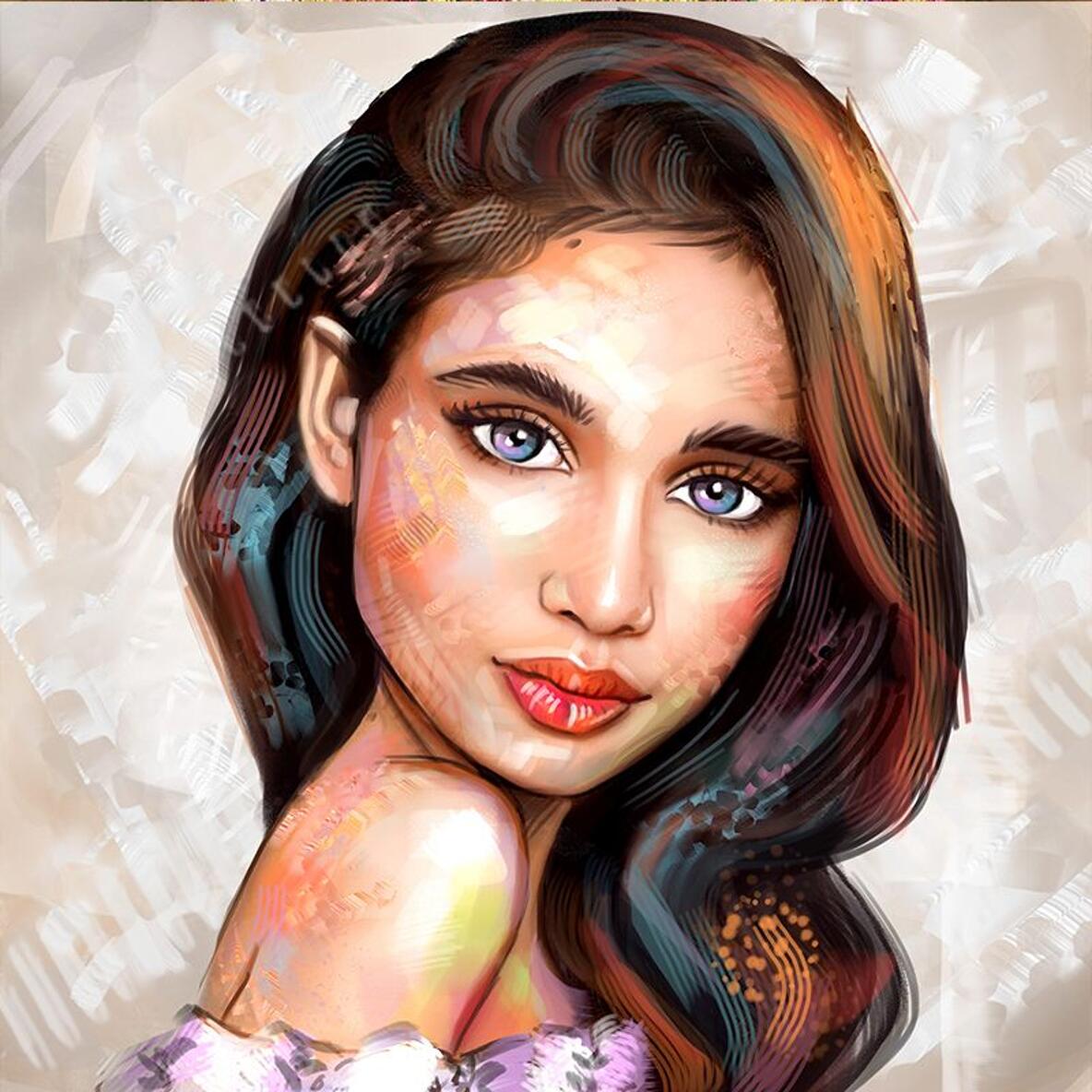 Custom Oil Portrait Paintings from Photo by Photolamus