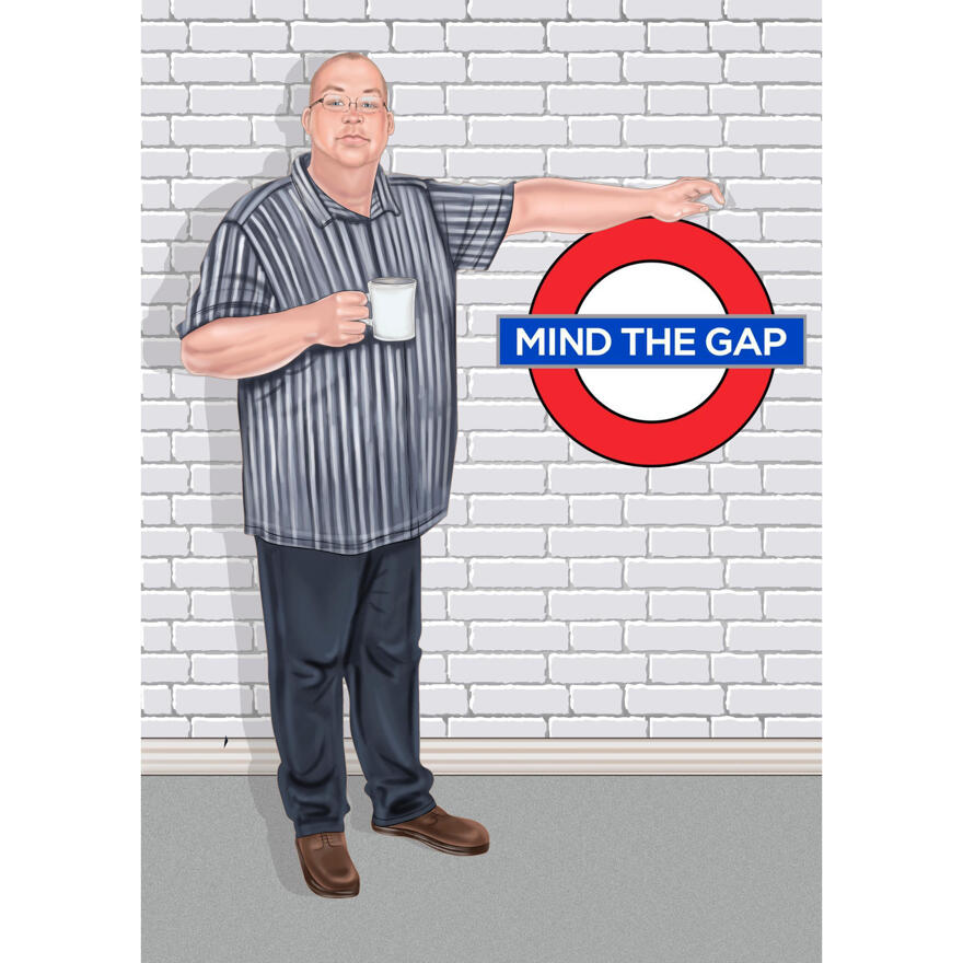 Full Body Portrait Business Logo