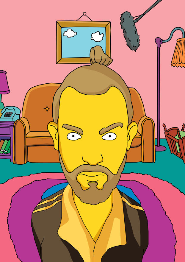 Yellow Style Portrait