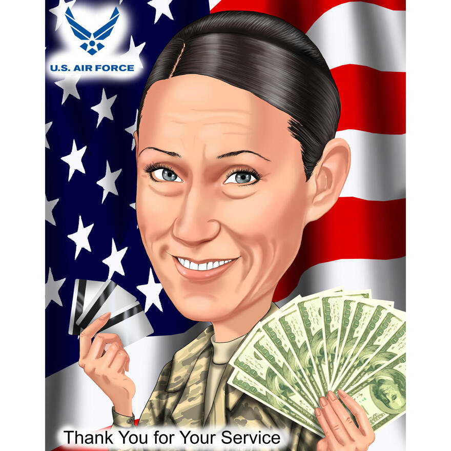 Military Portrait - Thank You for Service
