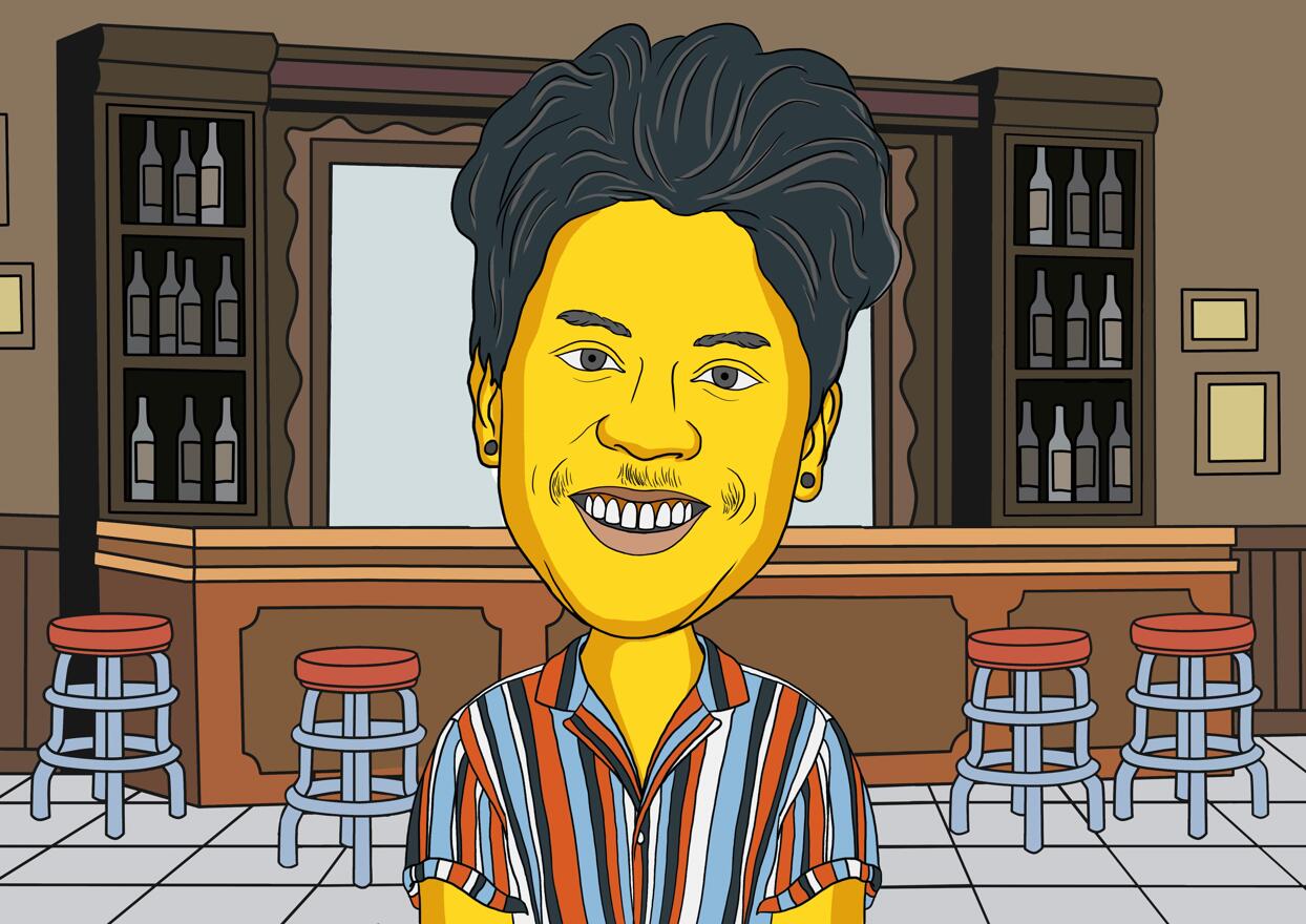 Yellow Style Portrait