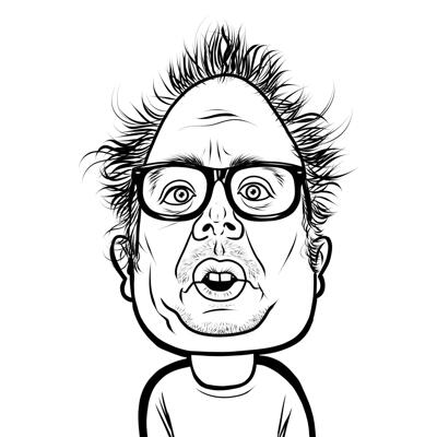 Outline Caricature: Buy outline cartoon art from pro artists ️ ️ ️