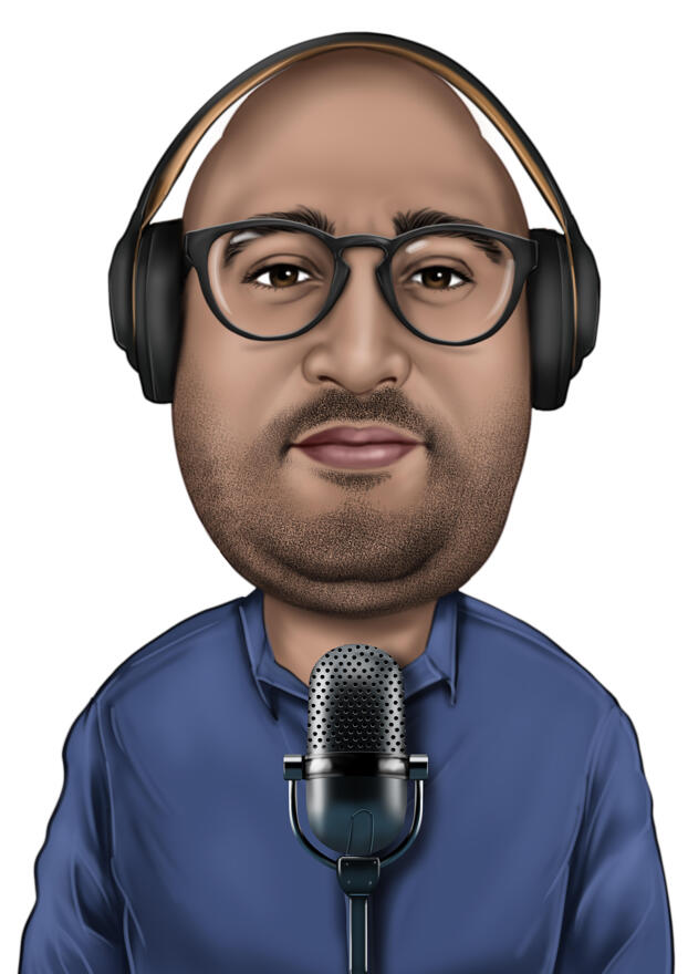 Cartoon for Podcast Avatar