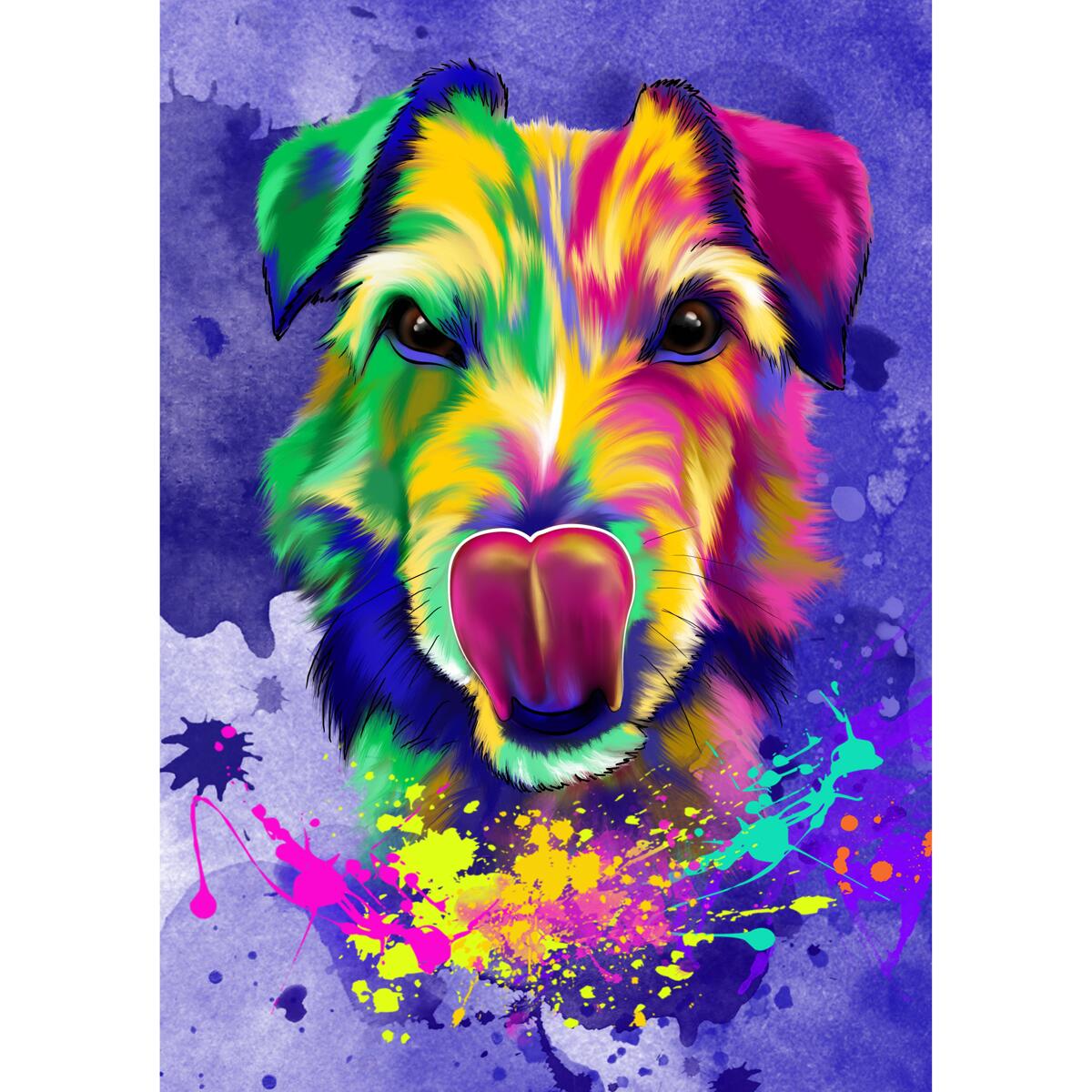 Arte personalizada do Schnauzer Miniatura: Desenhos personalizados do seu amigo peludo🐶🎨🖌️. Compr...
