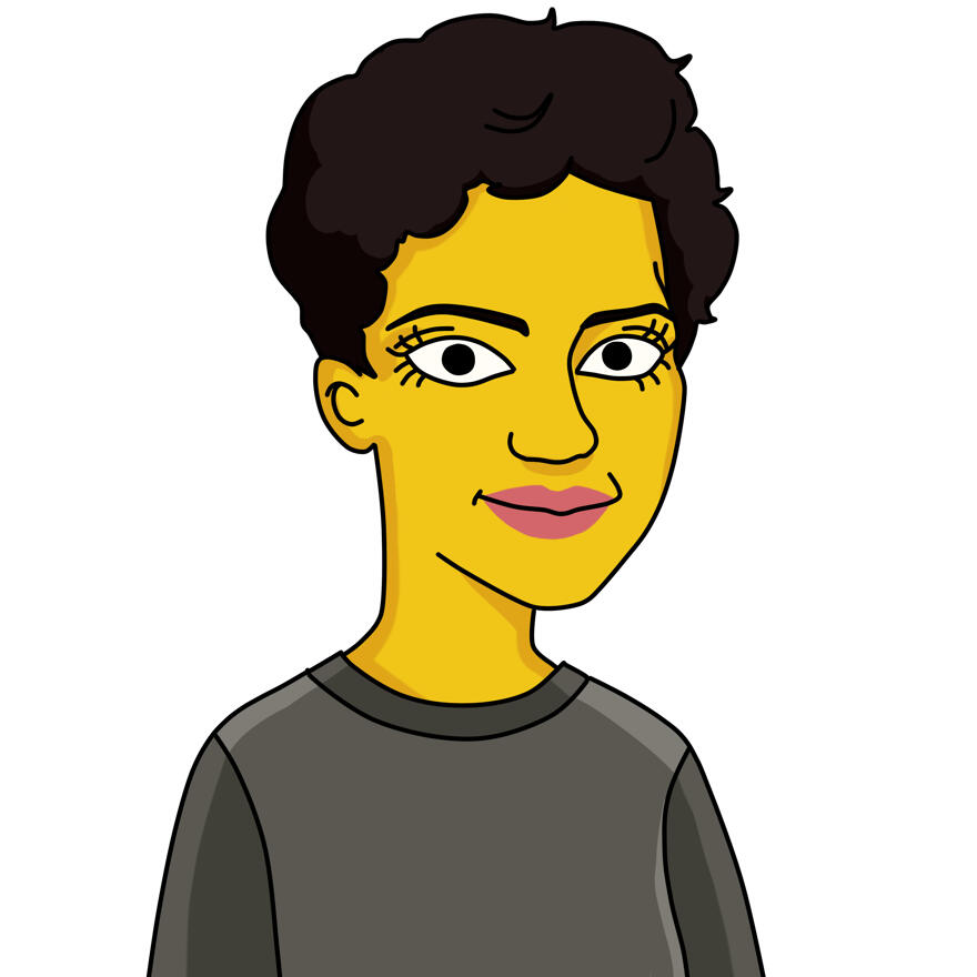 Yellow Style Portrait